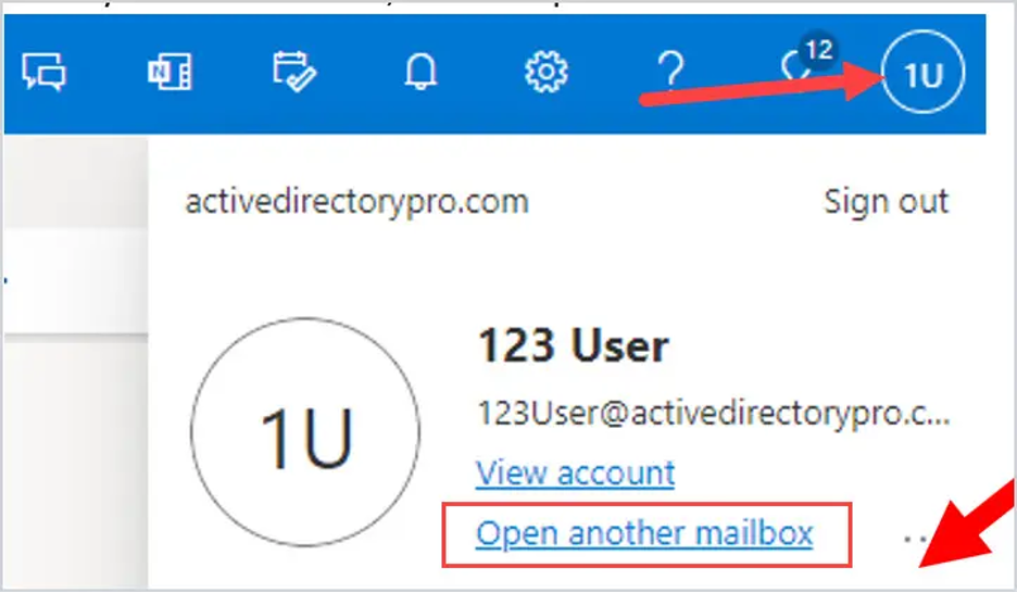 How to Open Another Mailbox in Outlook on the Web | NEXTmsp